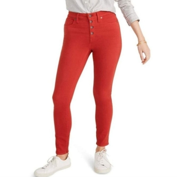Madewell 9 High Rise Skinny